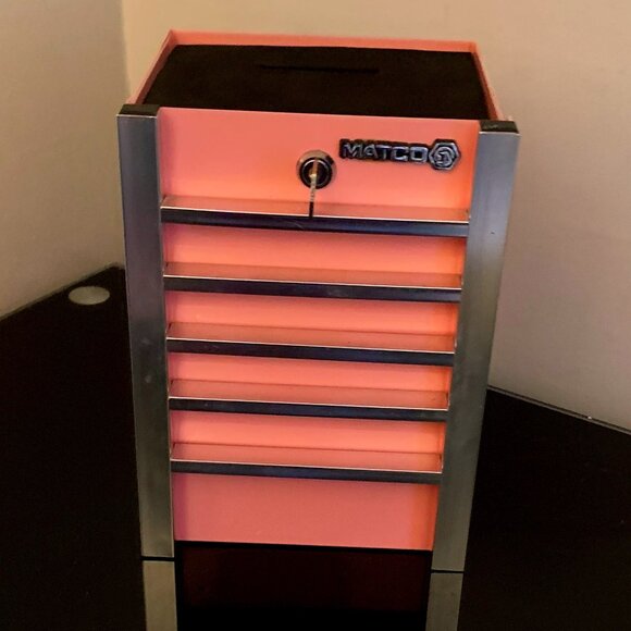 Matco Tools | Toys | Matco Tools Pink Toolbox Bank | Poshmark